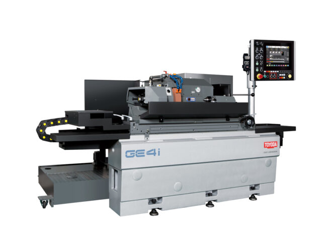 JTEKT: MACHINE SHOWROOM CNC CYLINDRICAL GRINDER GE4Pi-50 Taking highly accurate and user ...