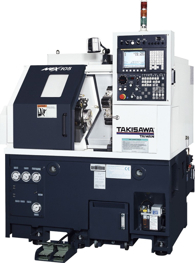 TAIWAN TAKISAWA เครื่องกลึง CNC LATHE ผลิตโดยคุณภาพจากญี่ปุ่น ภายใต้ราคามาตรฐานเครื่อง CNC ...